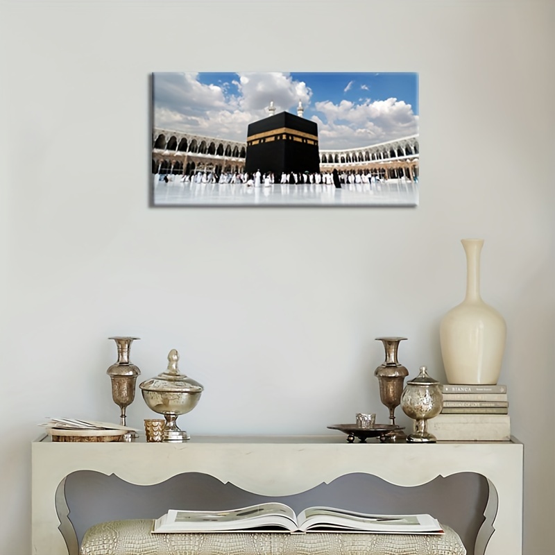 Islamic Religious Architecture Themed Decorative Painting - Temu