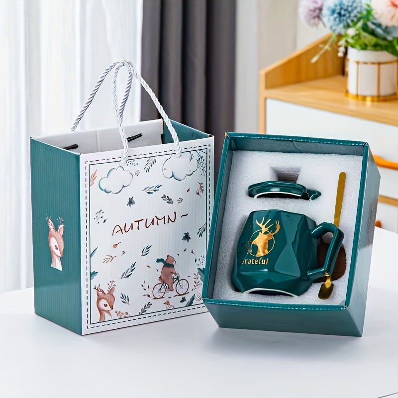 Coffee Mug Ceramic Glass Coffee Cup Christmas Holiday Gifts - Temu ...