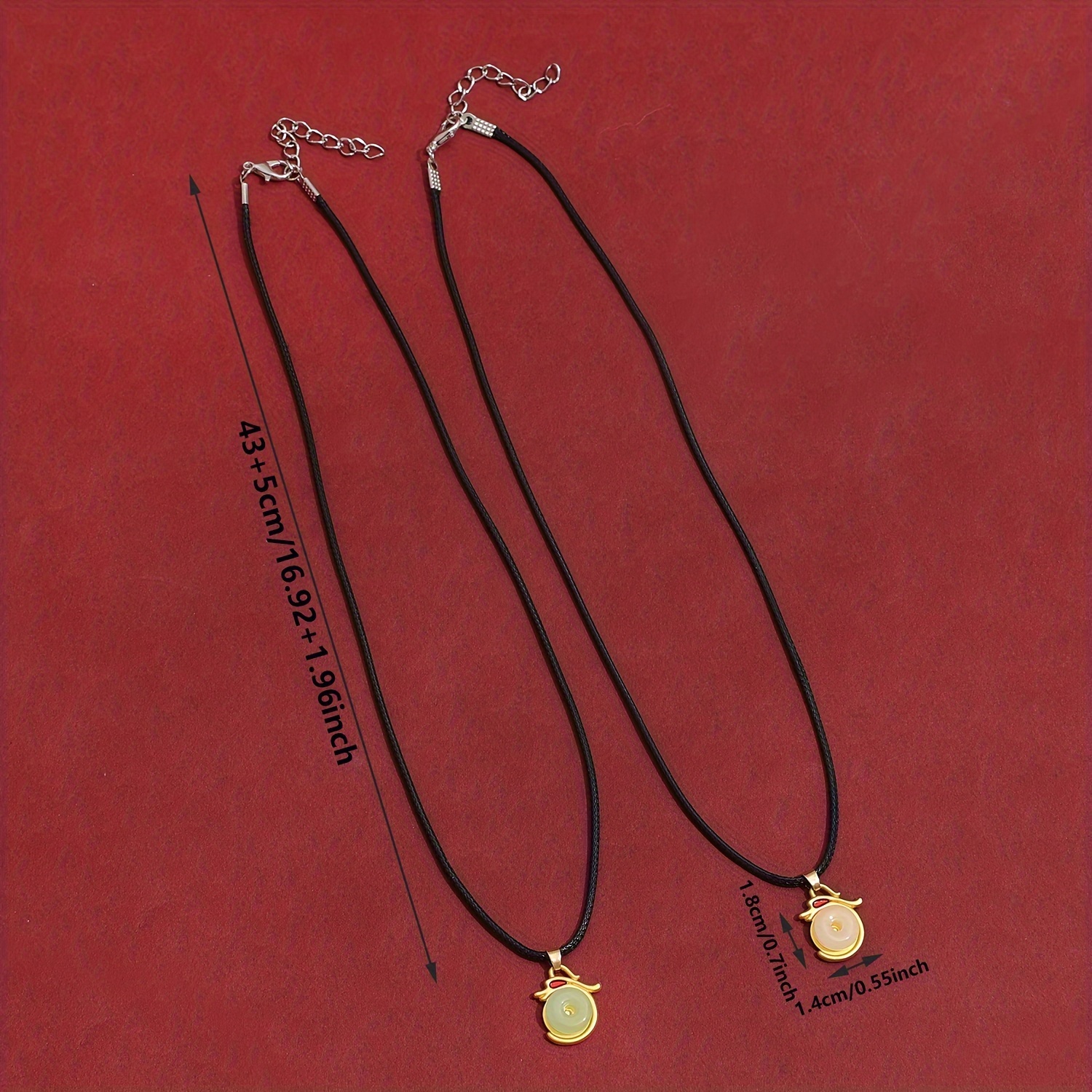 Dragon Year Necklace Happy Spring Festival New Year Dragon - Temu ...