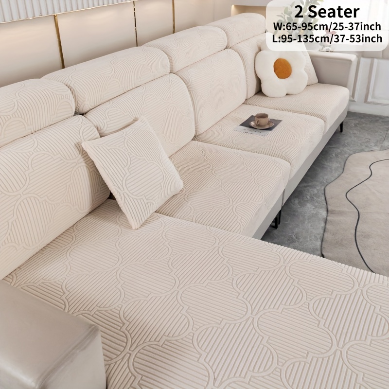 1pc Sofa Slipcover Elastic Sofa Cover Season Universal Couch - Temu Canada