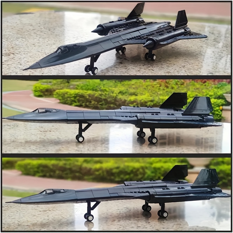 183pcs Build Your Own City Police Sr 71 Blackbird Reconnaissance ...