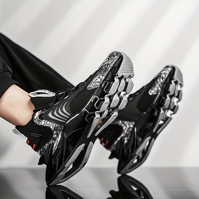 Mens Blade Sneakers Shock Absorbing Sneakers Athletic Shoes Breathable ...