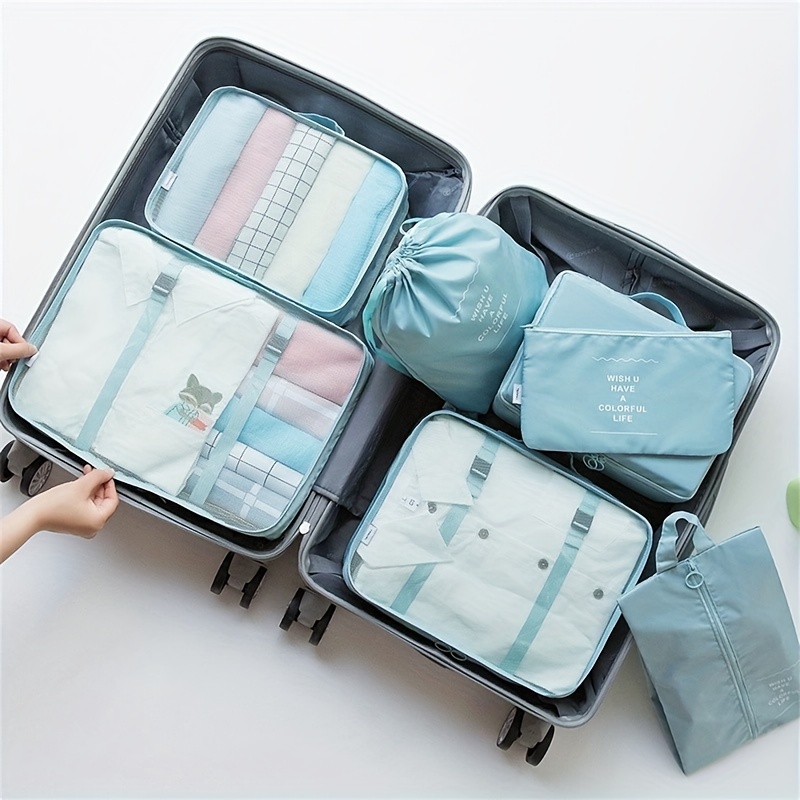 Luggage Travel Bag Dustproof Foldable Clothes Storage Bag - Temu United ...