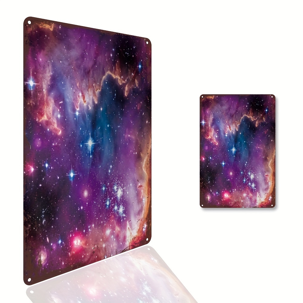 Vintage Metal Logo Galaxy Interesting Metal Logo Outer Space - Temu ...