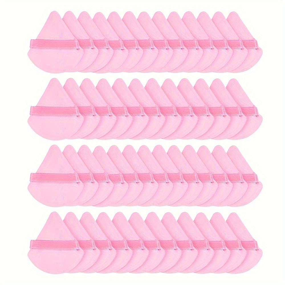 Powder Puffs Soft Triangle Wedge Makeup Powder Puff Loose - Temu Canada