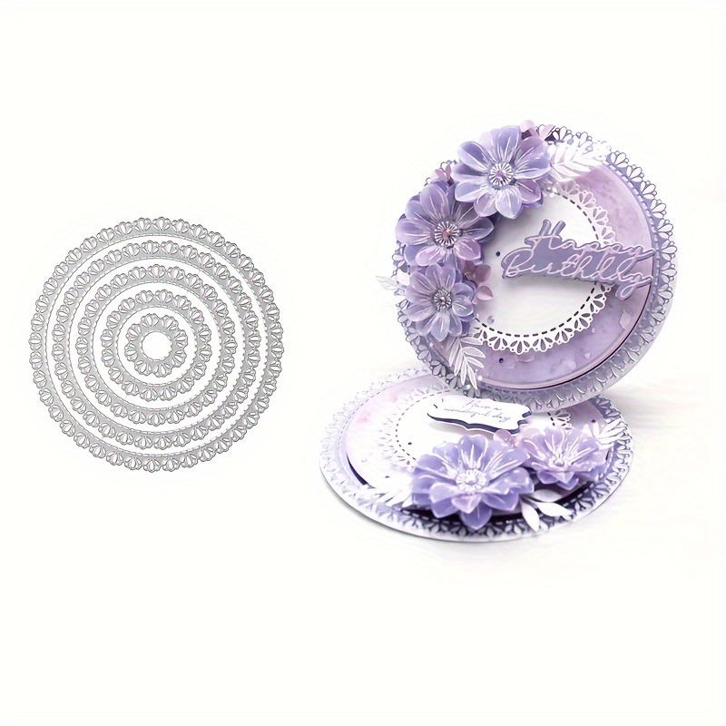 Birthday Sentiments Stamp And Cutting Dies Set For Diy Scrapbooking ...