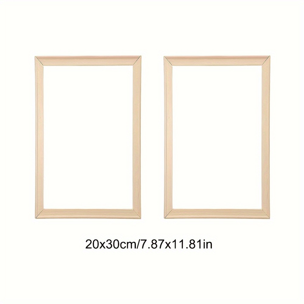 Diy Pine Wood Photo Frames Used For Diamond Painting - Temu Australia