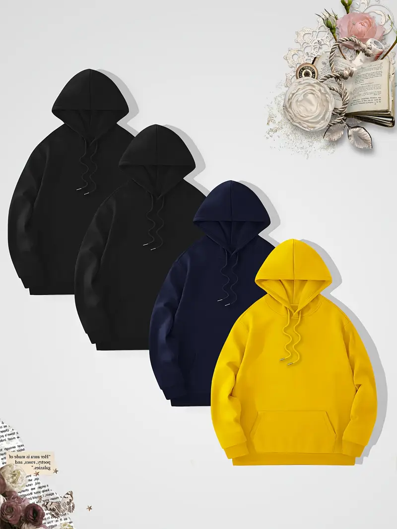 Solid Hoodie Cool Hoodies Men Men's Casual - Temu Australia Solid Hoodie Cool Hoodies Men Men's Casual - Temu Australia