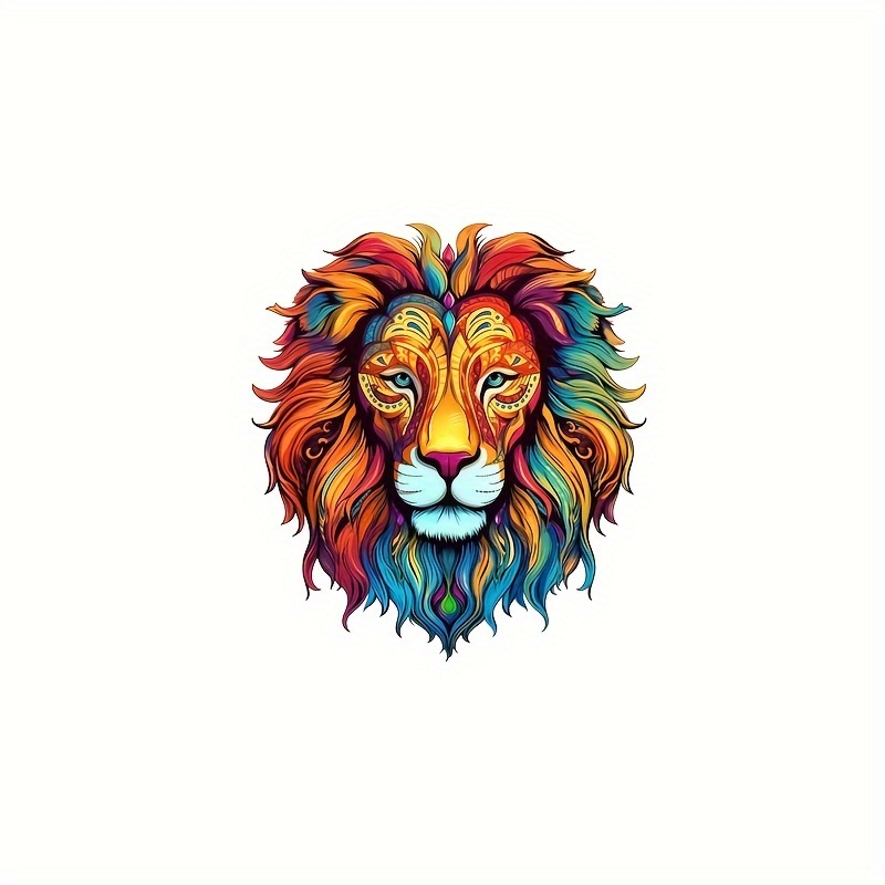 Beautiful Lion Wooden Puzzle a Favorite Family Game A - Temu New Zealand