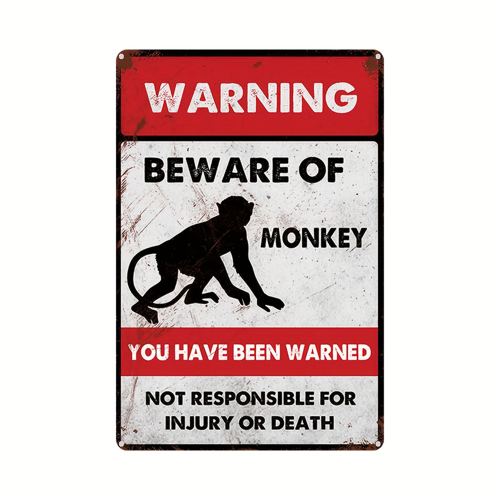 Aluminum Sign "warning" Perfect Home Decor Toilet Restaurant - Temu ...