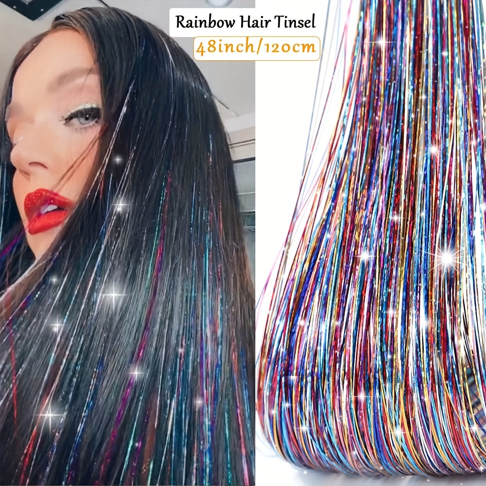 Glitter hair pieces store