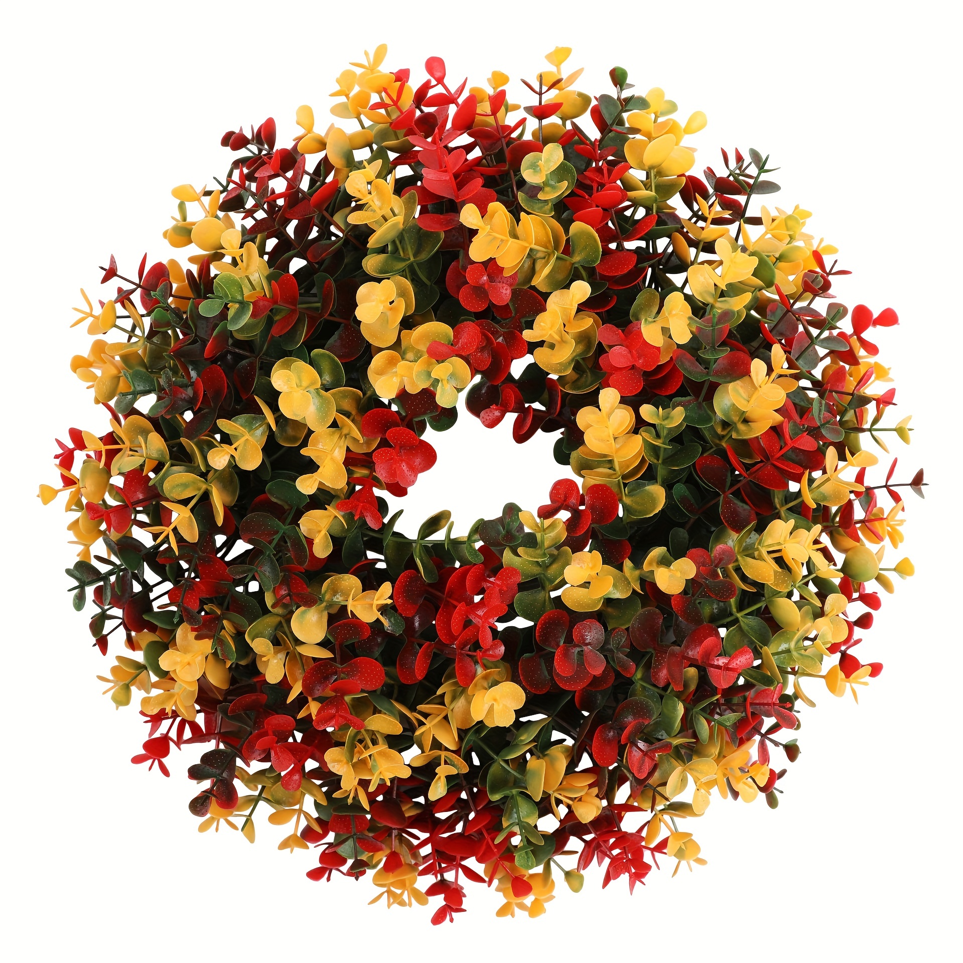 Autumn Eucalyptus Garland Simulation Christmas Halloween - Temu Australia