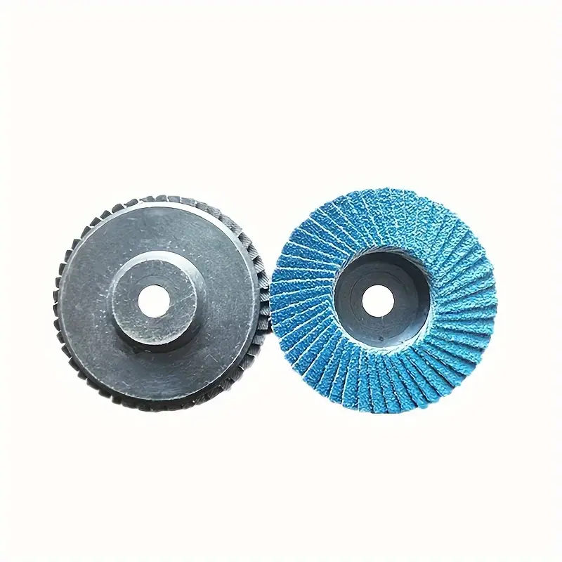 510개 3인치 휠 80 메시 미니 루버 디스크 외경 75mm 10홀 블레이드 나무 절단에 적합한 연마 도 Temu