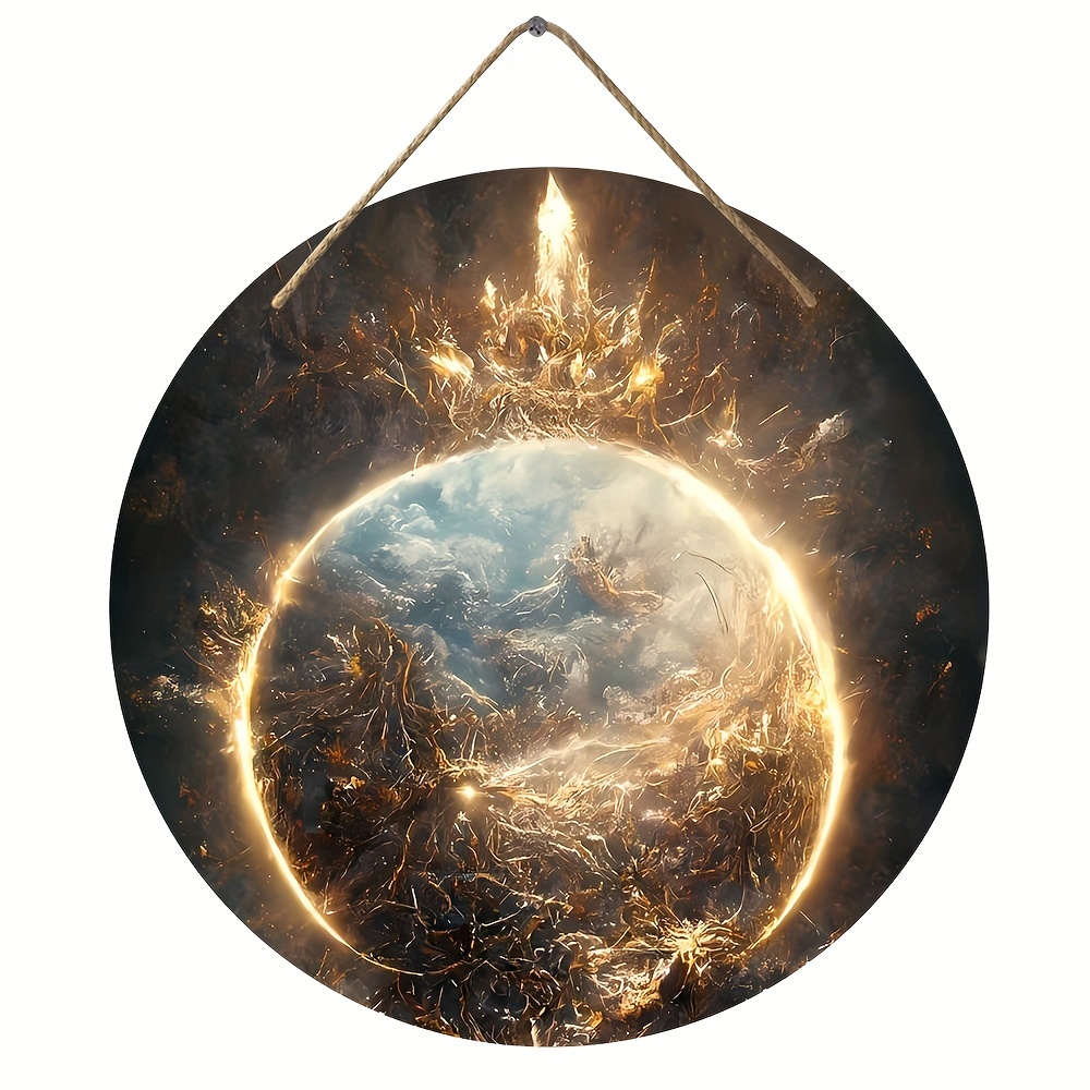 Magic World Classic Wall Decor Round Plaque Decor Hanging - Temu New ...