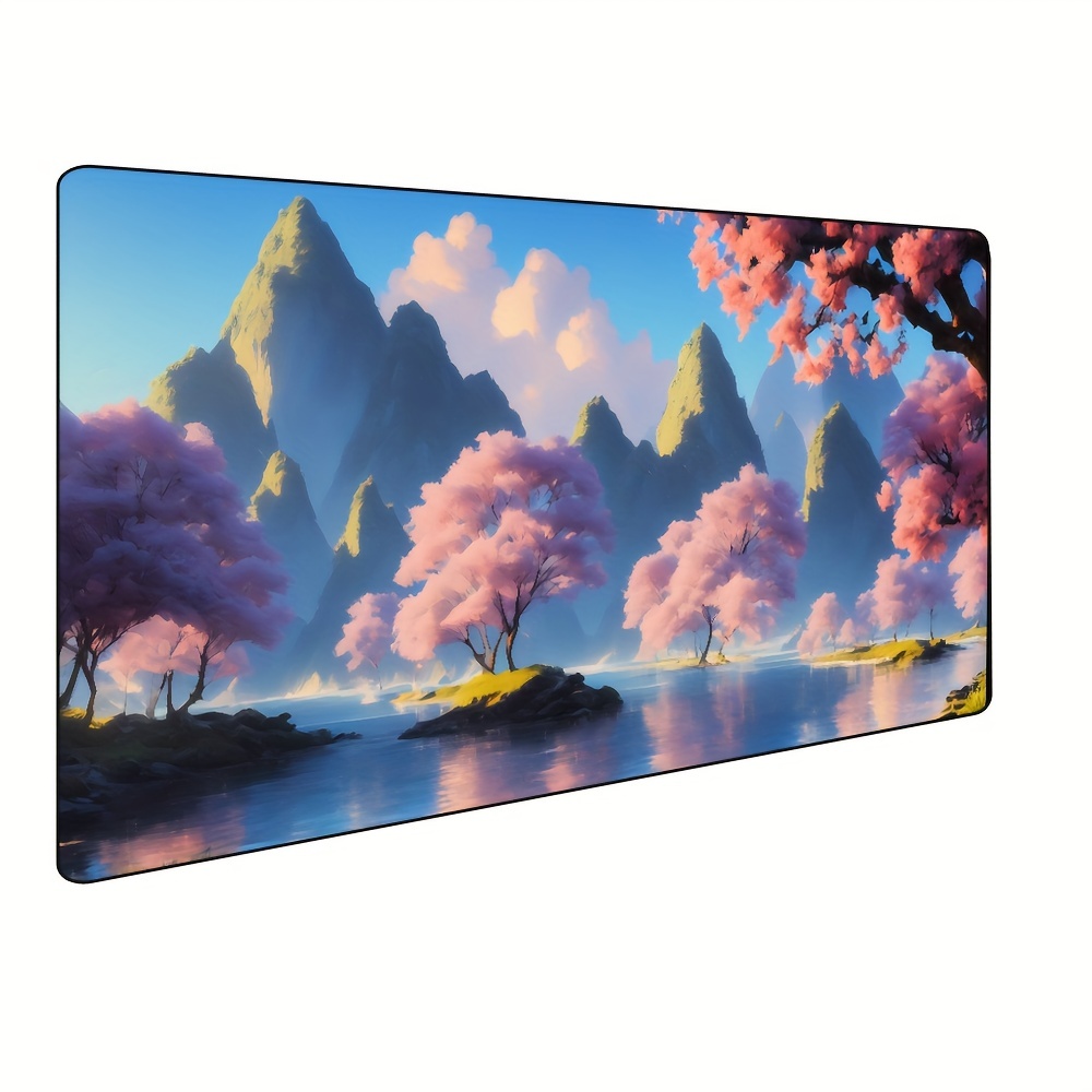 Large Mouse Pad Non slip Rubber Mouse Pad Animation Game - Temu Australia