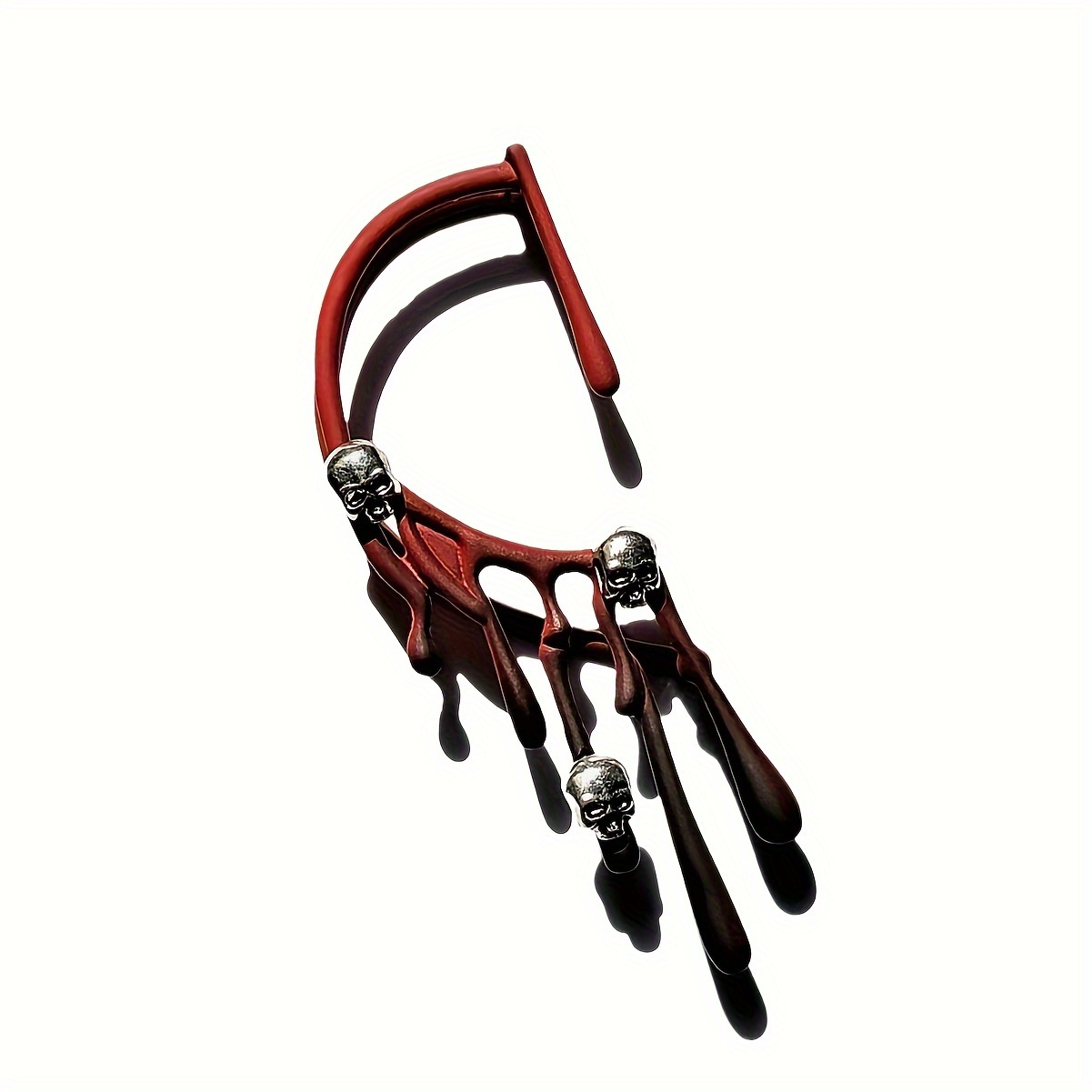 1pc Exaggerated Skull Lava Ear Cuff Men Punk Hip Hop Ear - Temu Canada