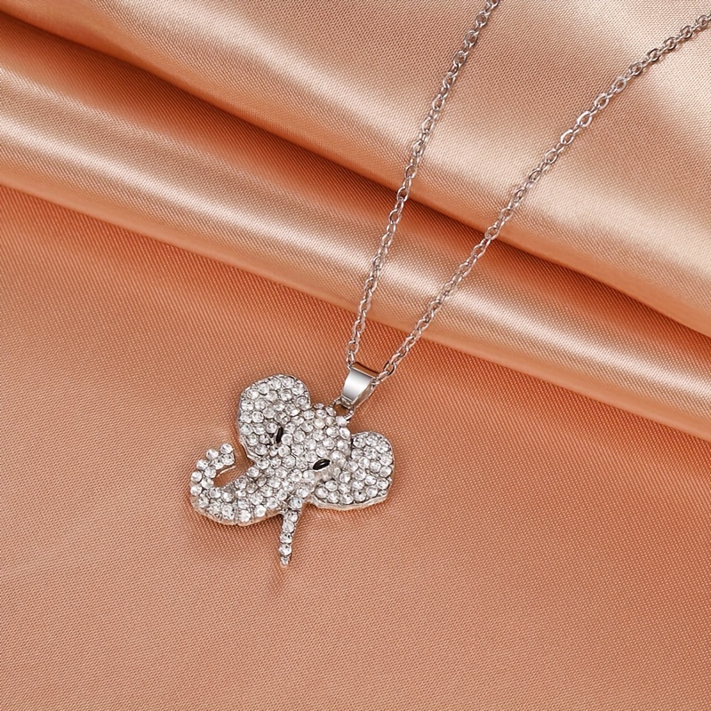 New Fashion Creative Elephant Pendant Necklace Men Women - Temu United ...
