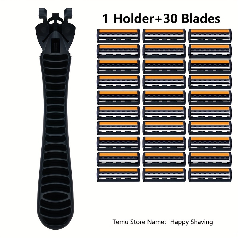 Razor Holder Skin Guard Included Reusable Blades Classic - Temu Ireland