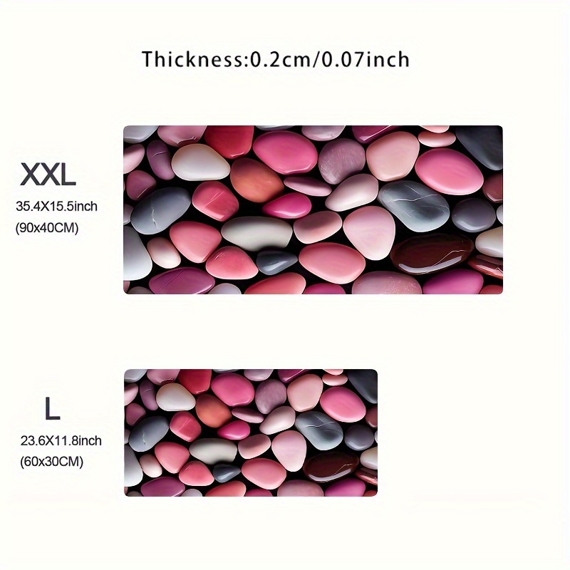Stone Pattern Art Hd Custom Large Mousepad - Temu Australia