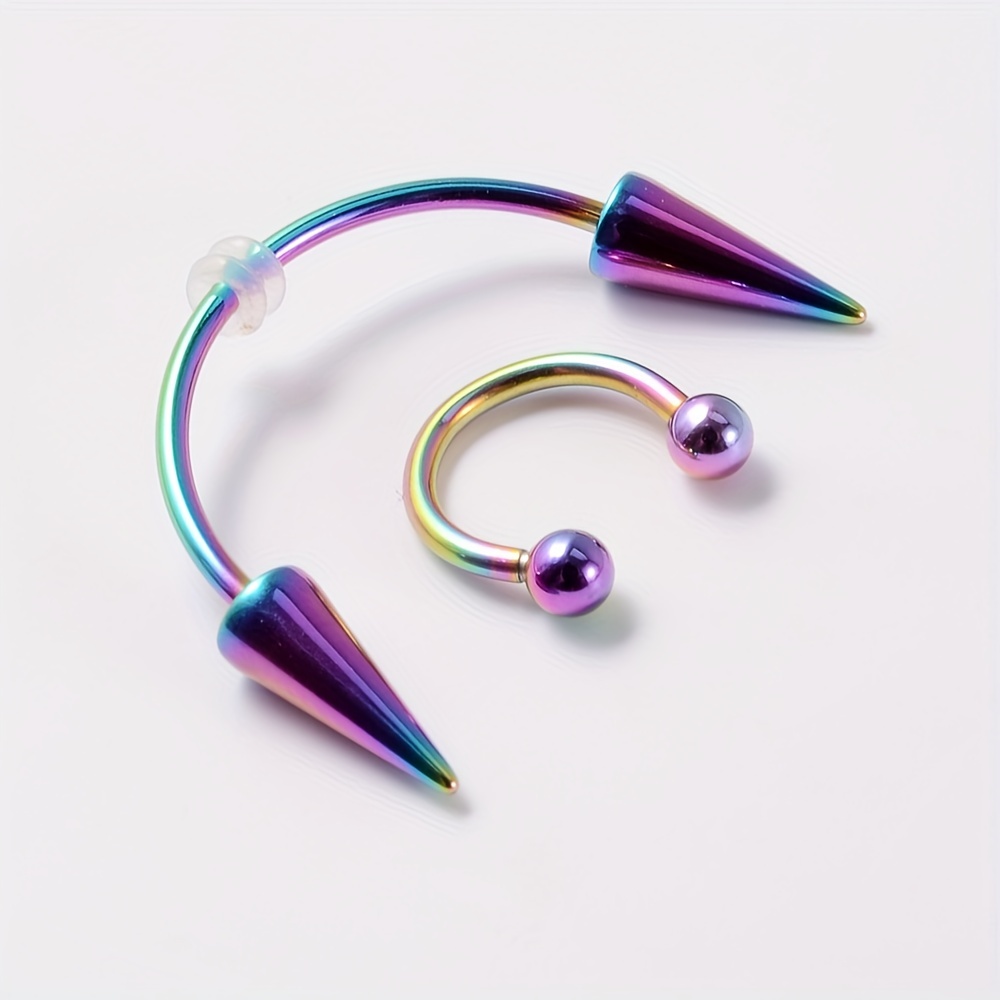 Stainless Steel Septum Piercing Halloween Tiger Tooth C Rod - Temu ...