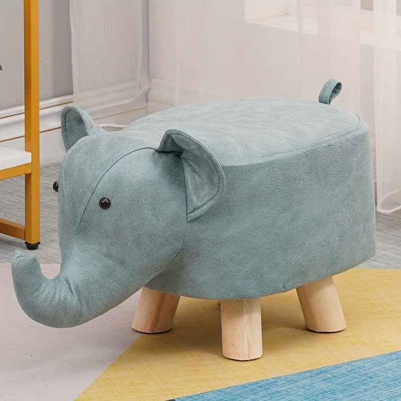 Animal Shape Stool Technology Cloth Elephant Small Stool - Temu United ...