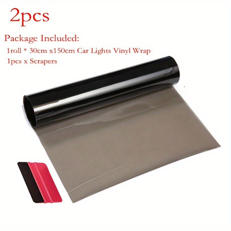 Light Smoke Black Tint Film Headlights Tail Lights Car Vinyl - Temu ...