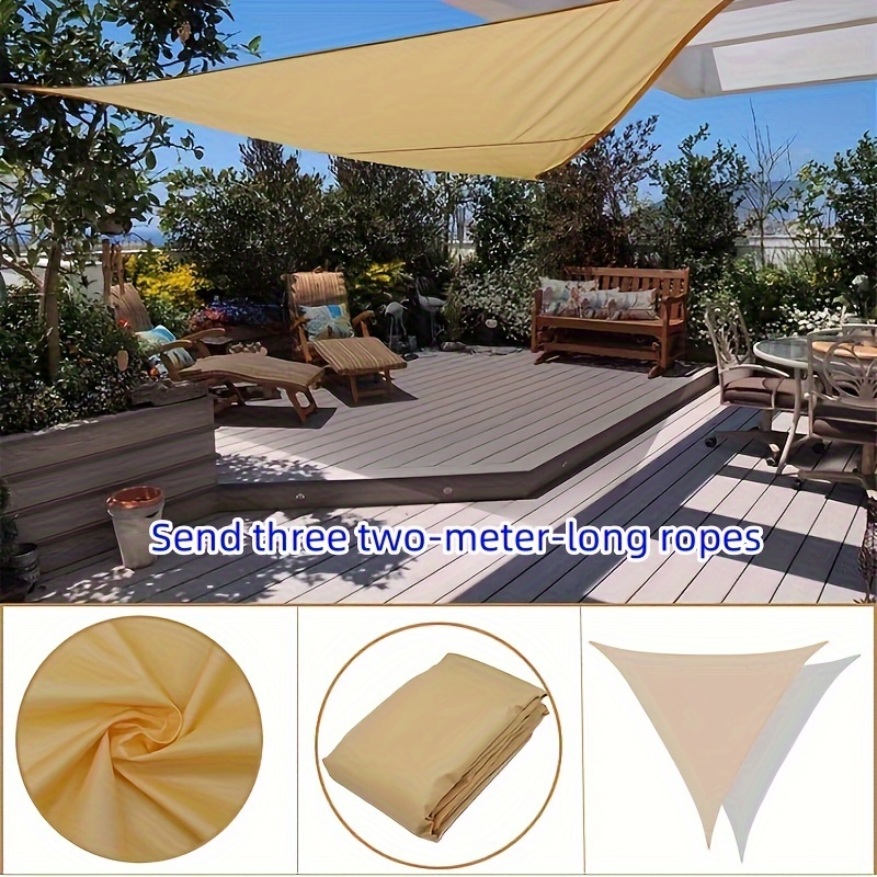Outdoor Sunscreen Sunshade Canvas Uv Protection Balcony - Temu New Zealand