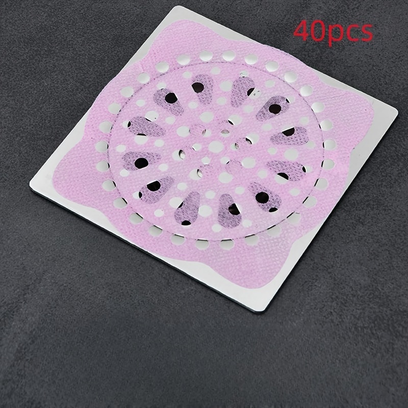 Disposable Sink Filter Shower Drain Pipe Sticker Drain Trap - Temu ...