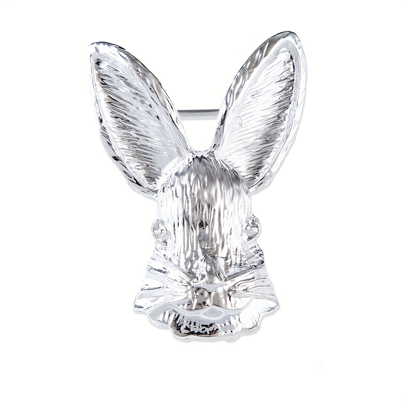 Retro Rabbit Brooch Cute Corsage Cartoon Animal Pin Men - Temu United ...