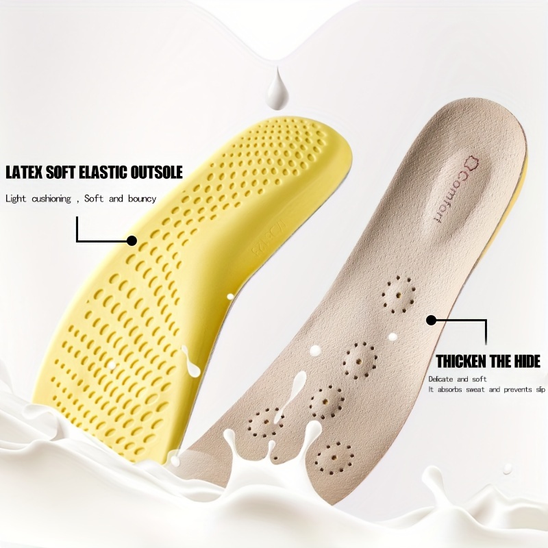Memory Foam Insoles Comfortable Shock Absorbing Shoes Pads - Temu Ireland