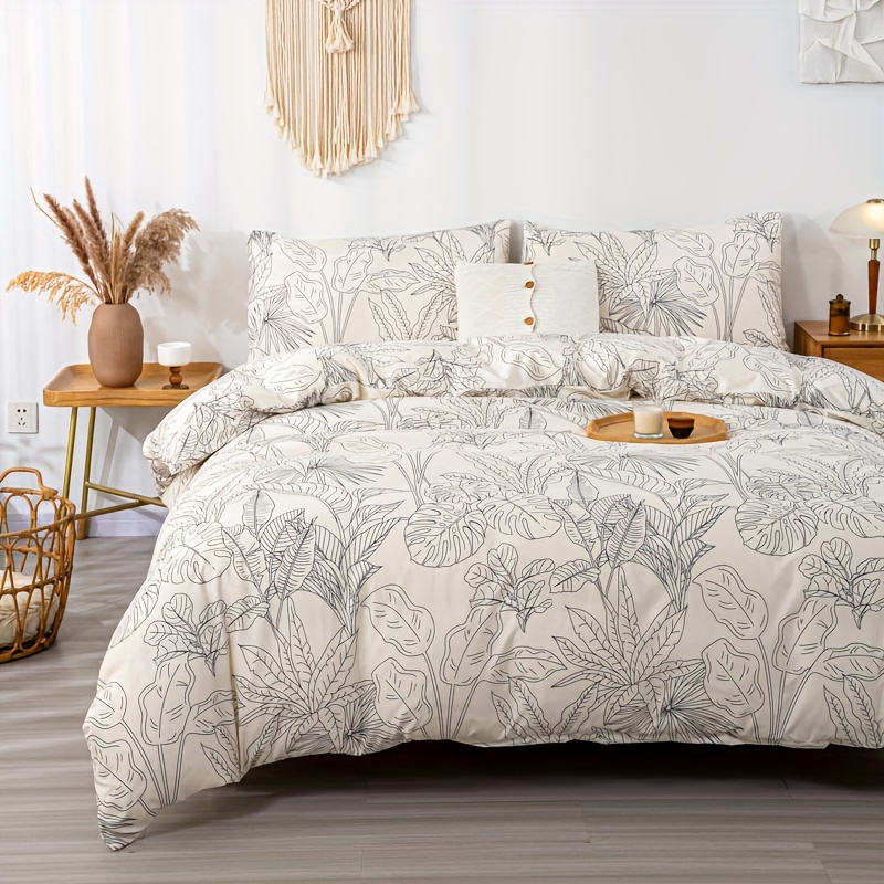 Duvet Cover Set (1*duvet Cover + 2*pillowcase Without Core) - Temu Philippines