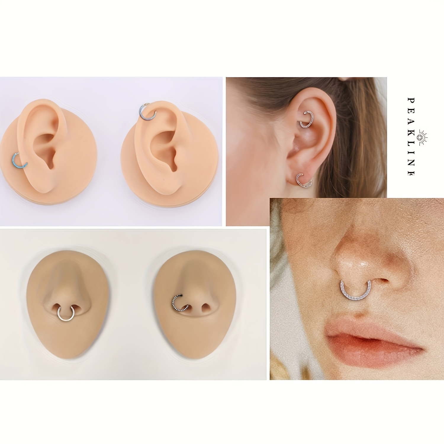 16g titanium nose ring store