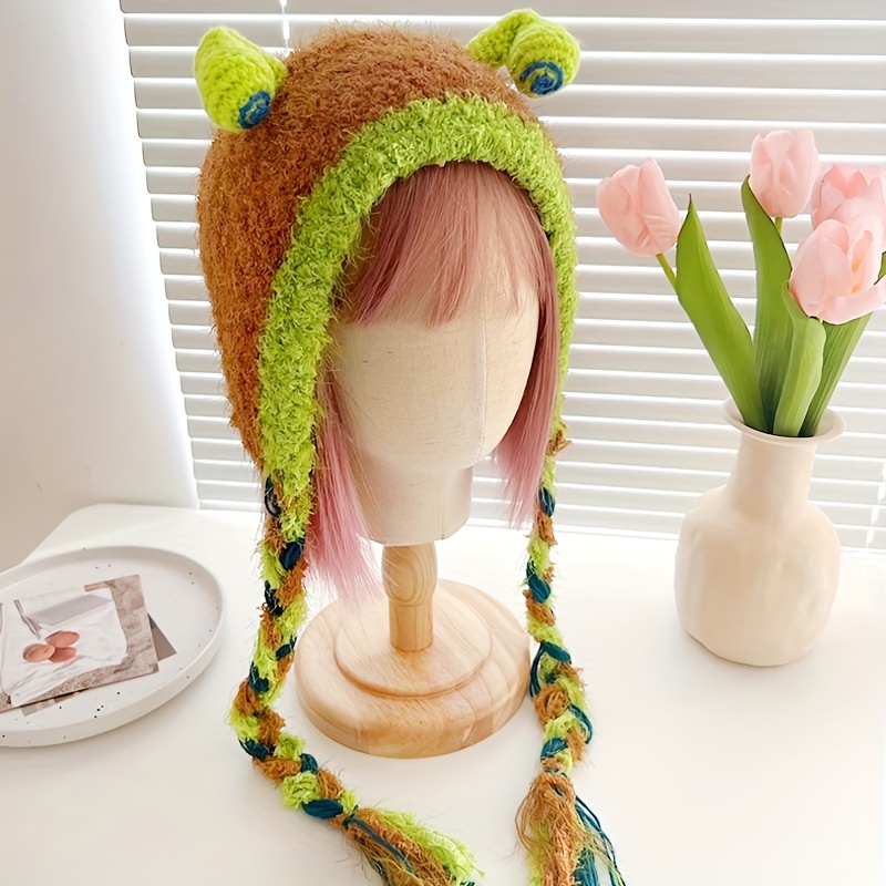 Funny Knitted Beanie Handmade Cartoon Cute Snail Plush - Temu New Zealand