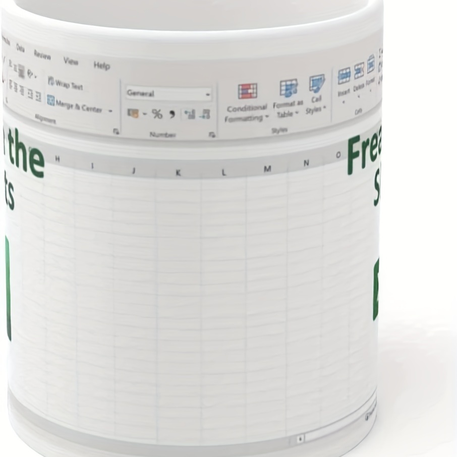 Freak In The Sheets Excel Coffee Mug, Funny Spreadsheet Excel Mug Great ...