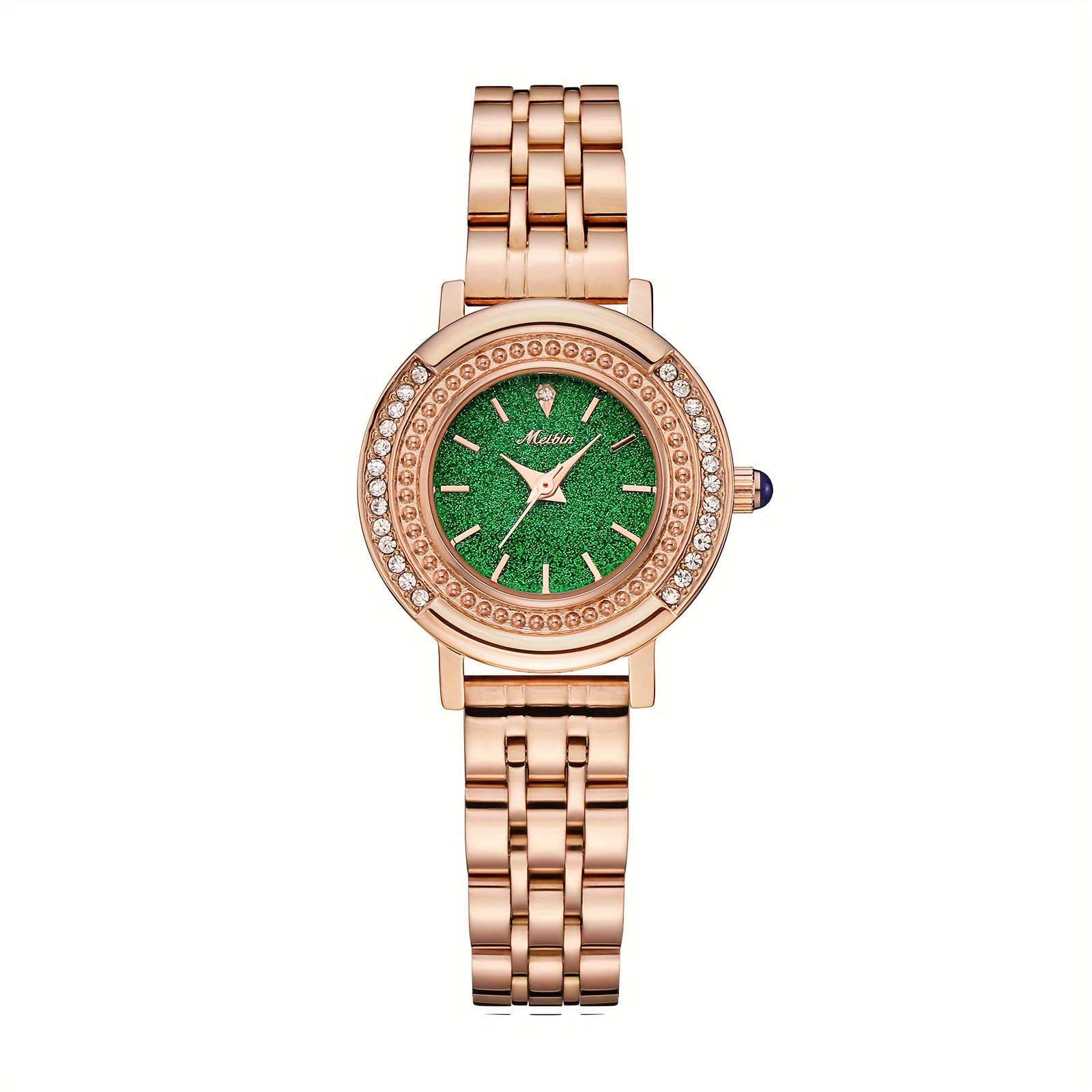 Women's Luxury Rhinestone Quartz Watch Elegant Shiny - Temu United Kingdom
