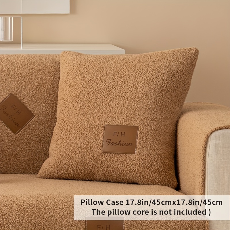 1pc Velvet Sofa Cover Universal Sofa Slipcover - Temu United