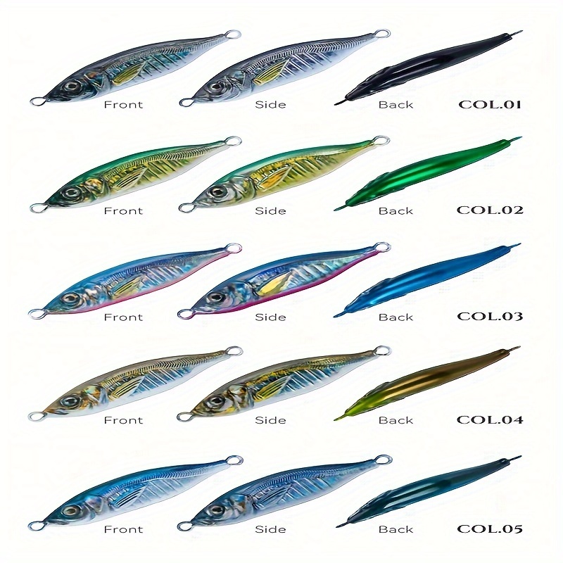 3d Printing Metal Jig Bionic Hard Bait Fishing Tackle - Temu Australia