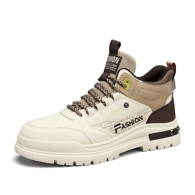 Mens Sturdy Work Boots Lace Up Boots Comfortable And Breathable Shoes ...