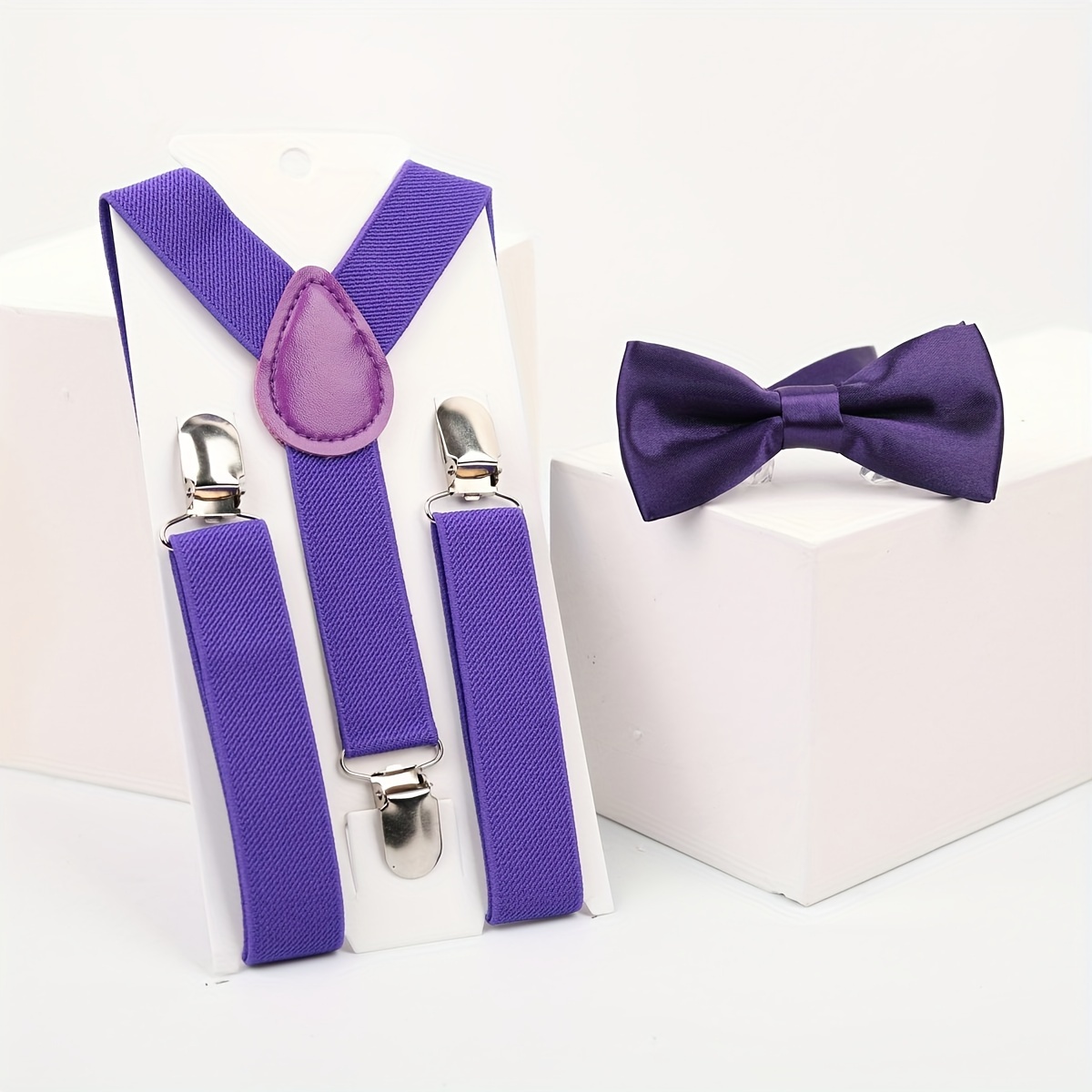 Fashionable Suit Suspender Bow Tie Shoulder Strap Boys - Temu Philippines