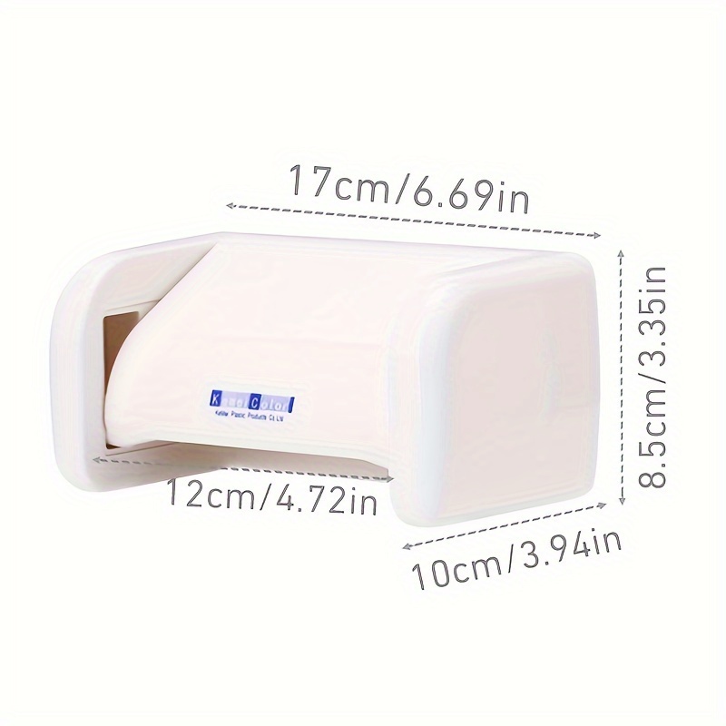 Wall mounted Roll Tissue Box Bathroom Toilet Paper Box - Temu Canada