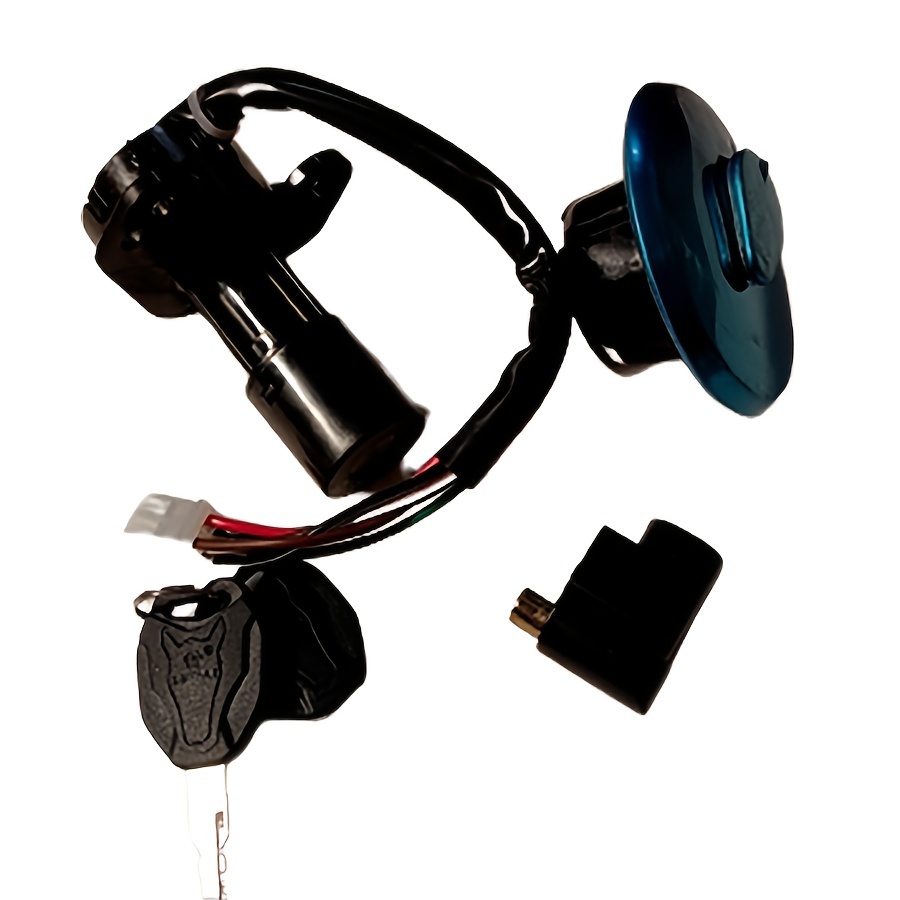 Motorcycle Electric Door Fuel Cover Steering Lock - Temu