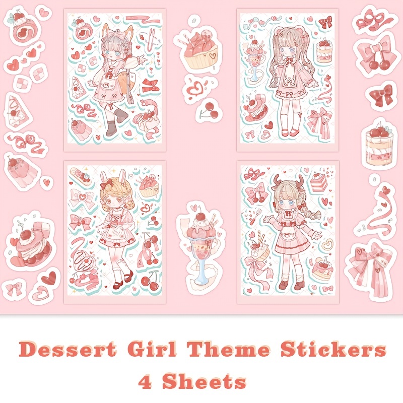 Style Cute Kawaii Pg Stickers Multiple Choices Cartoon - Temu