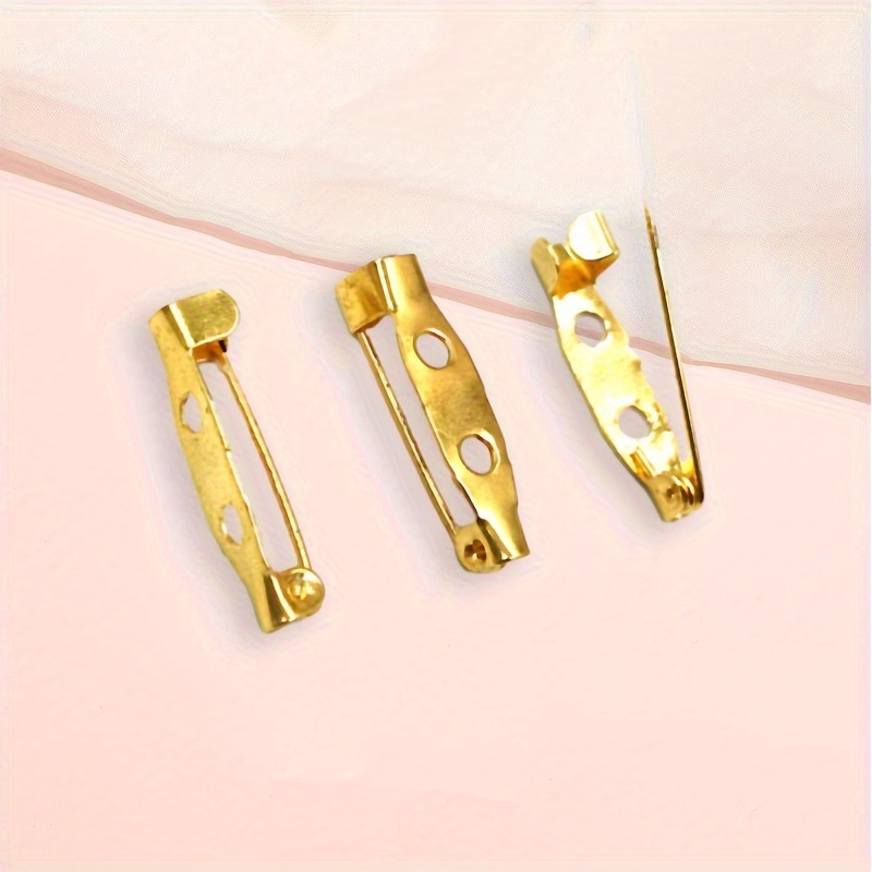Safety Brooch Pin Back Safety Catch Bar Pins Diy Jewelry - Temu United ...