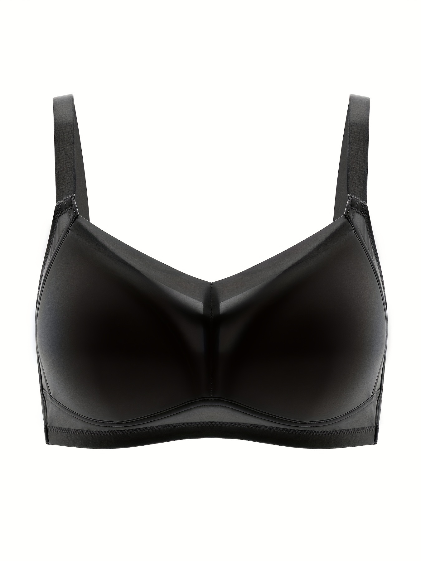Simple Wireless Bra Comfy Breathable Push - Temu Canada