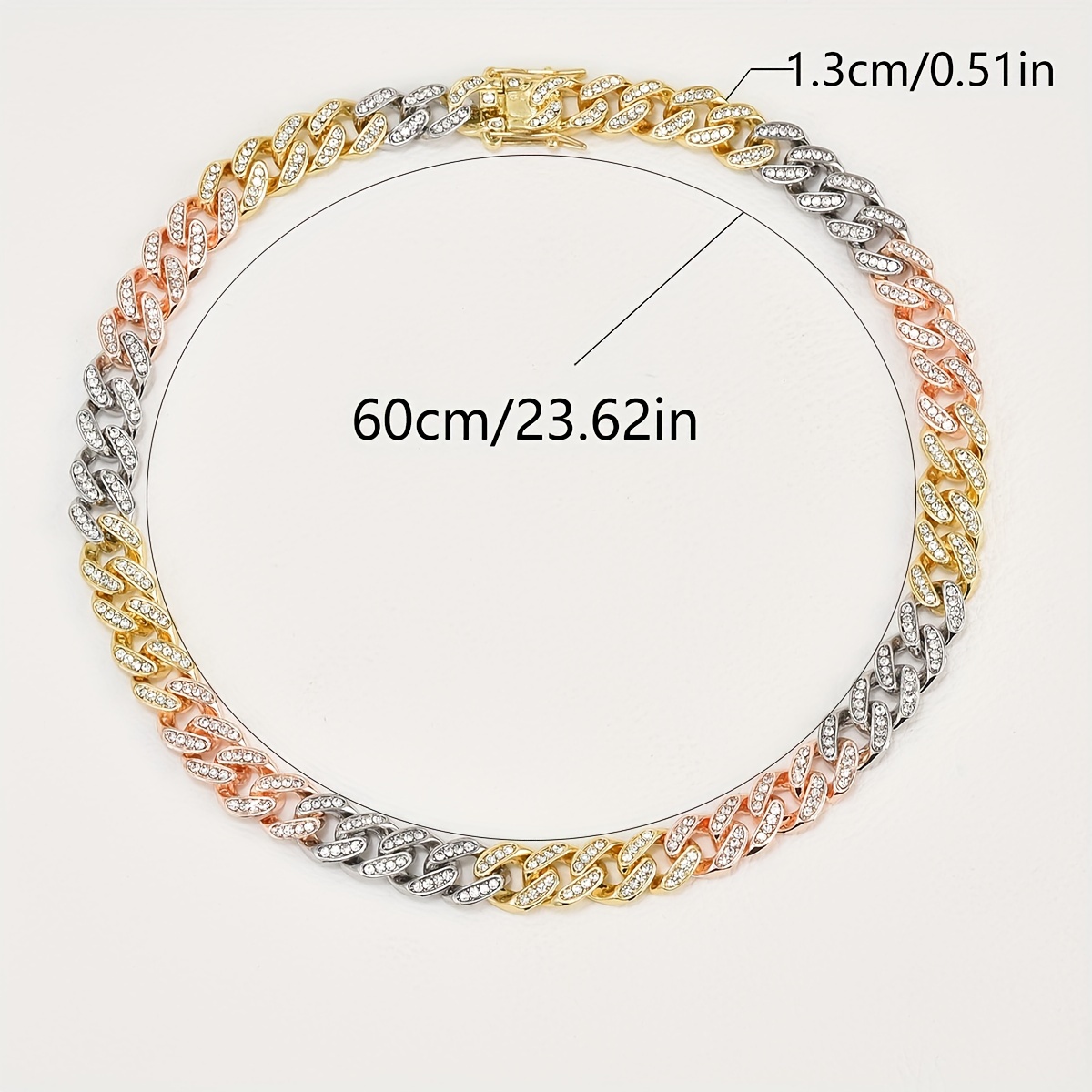 Fashion Hip Hop Style Necklace Birthday Gift Men - Temu United Kingdom