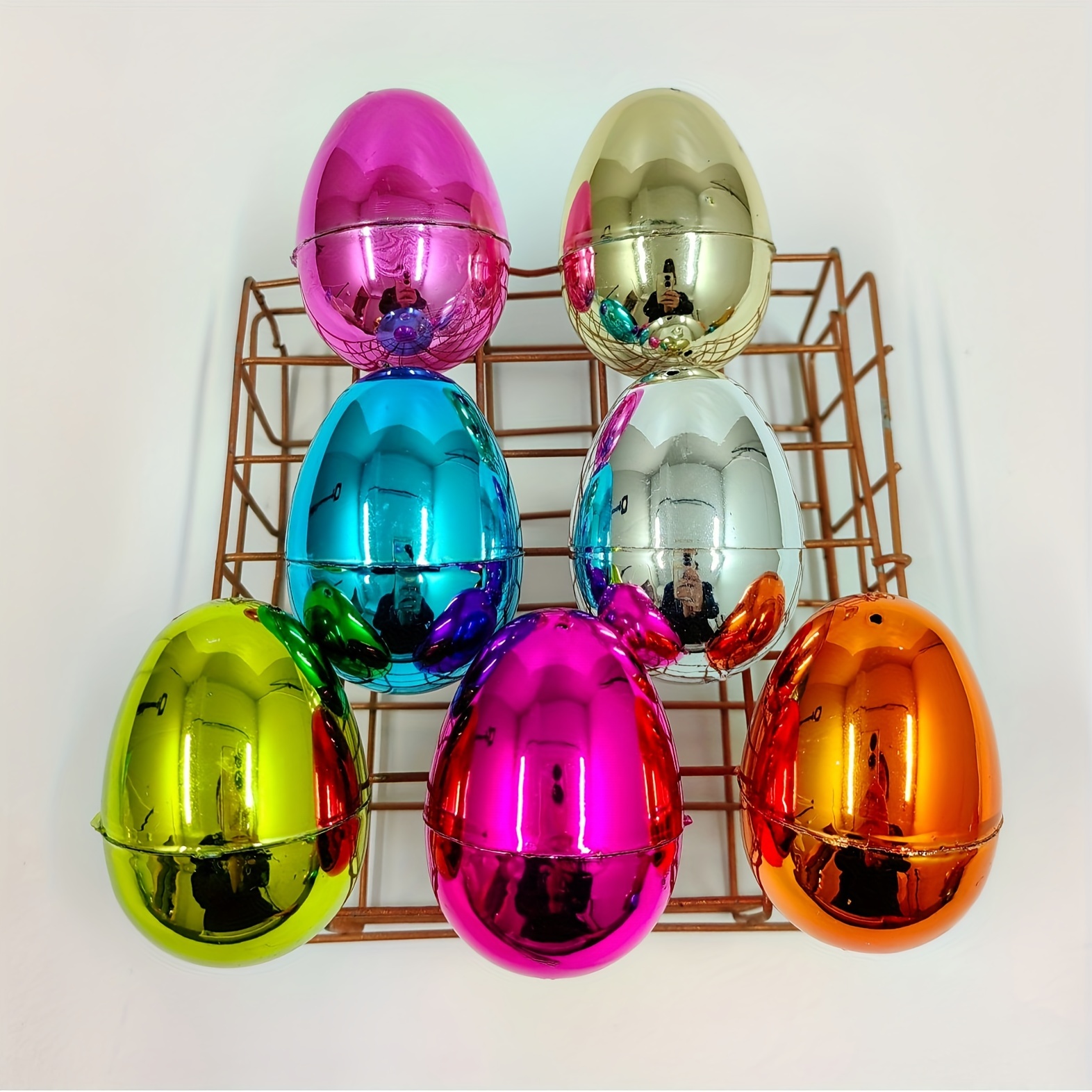 Easter Plated Egg Plated Egg Open Shell Golden Egg - Temu Ireland