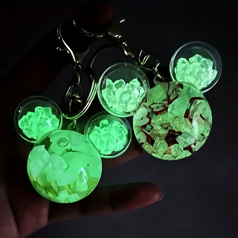 Luminous In Oil Floating Drift Bottle Keychain Pendant - Temu New Zealand