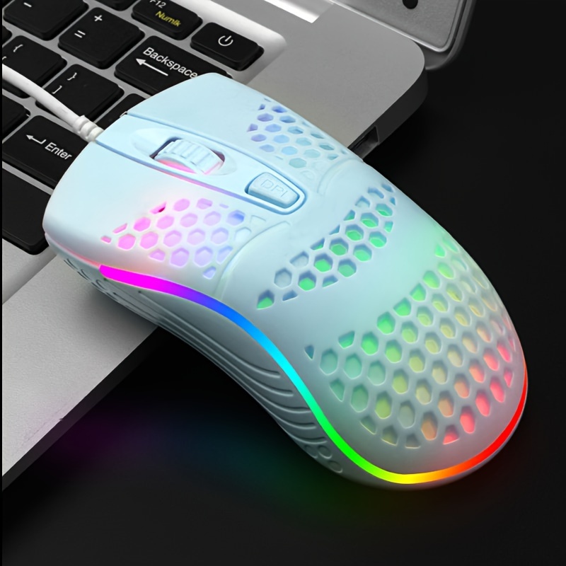Gaming Mouse Wired Usb Optical Computer Mouse Rgb Backlight - Temu Canada