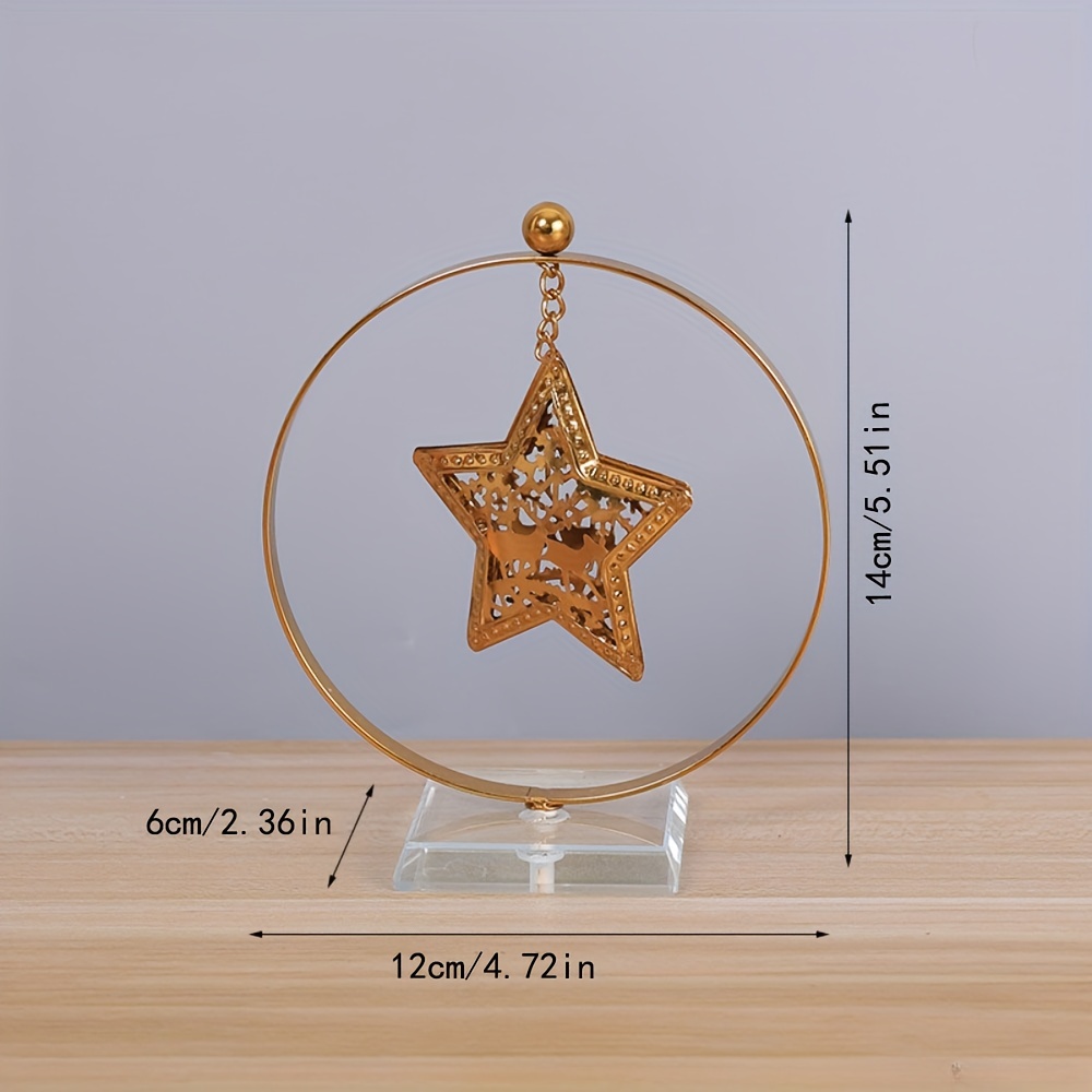 Christmas Metal Christmas Tree Elk Ornament Home Living Room - Temu ...