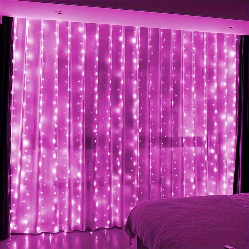 Led Curtain Garland Fairy Lights String Lights Indoor - Temu Ireland